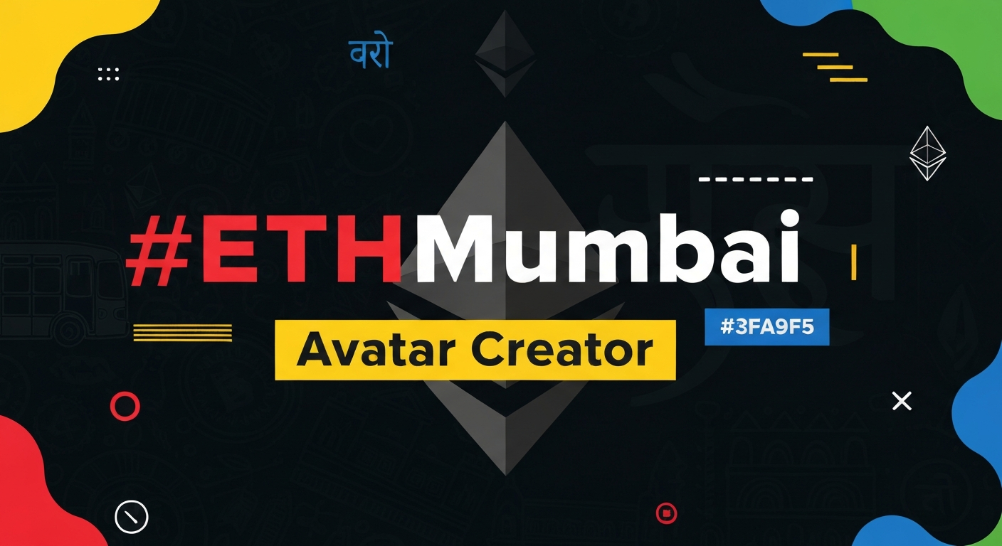 ETHMumbai Avatar Creator | AI-Powered Mumbai-Themed Avatars